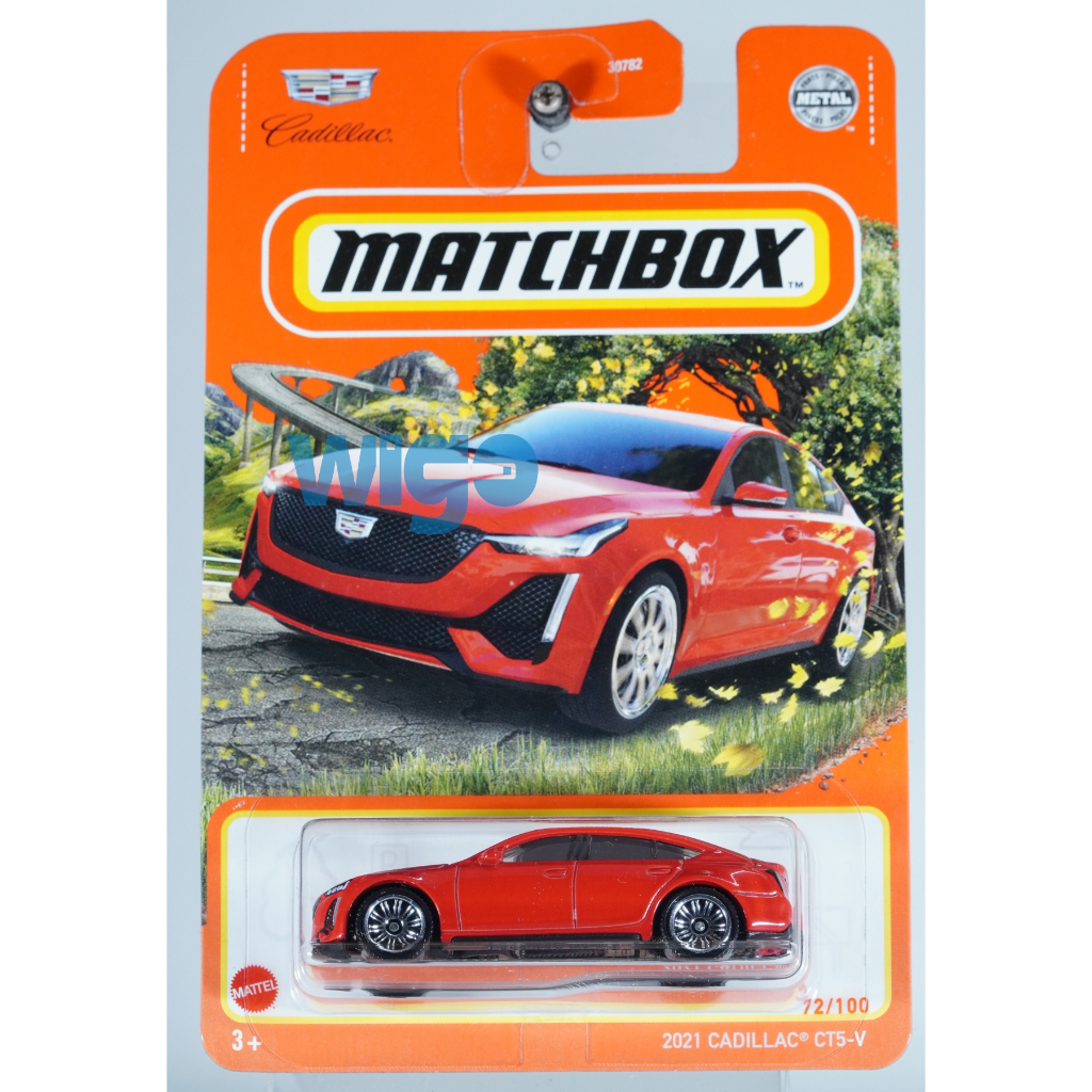 Jual Matchbox 2021 Cadillac CT5-V merah F 2022 Diecast | Shopee Indonesia