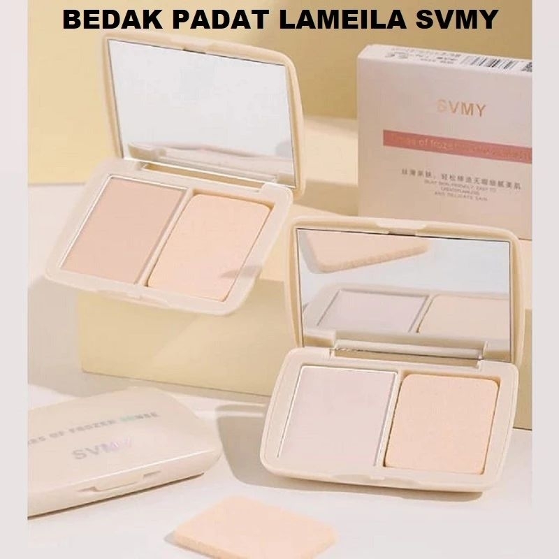 Jual LAMEILA Bedak padat SVMY 5155 Pressed powder control minyak tahan ...