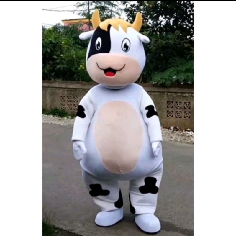 Jual kostum maskot karakter sapi gemoy | Shopee Indonesia