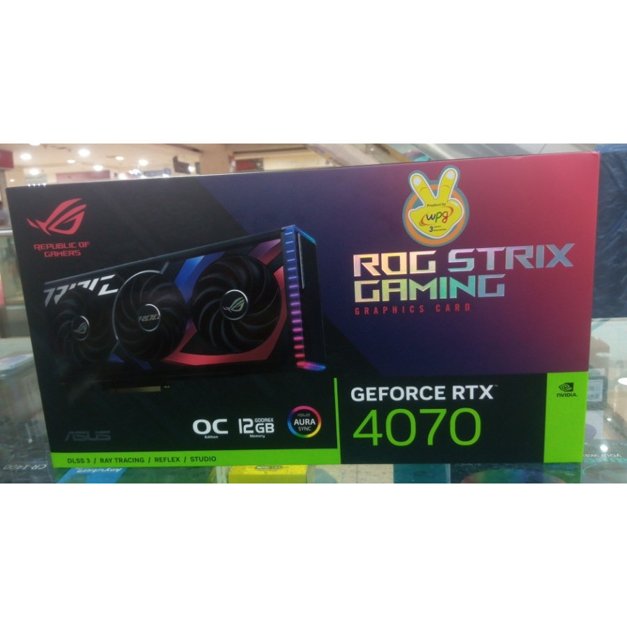 Jual VGA ASUS ROG-STRIX-RTX4070-O12G-GAMNING | Shopee Indonesia