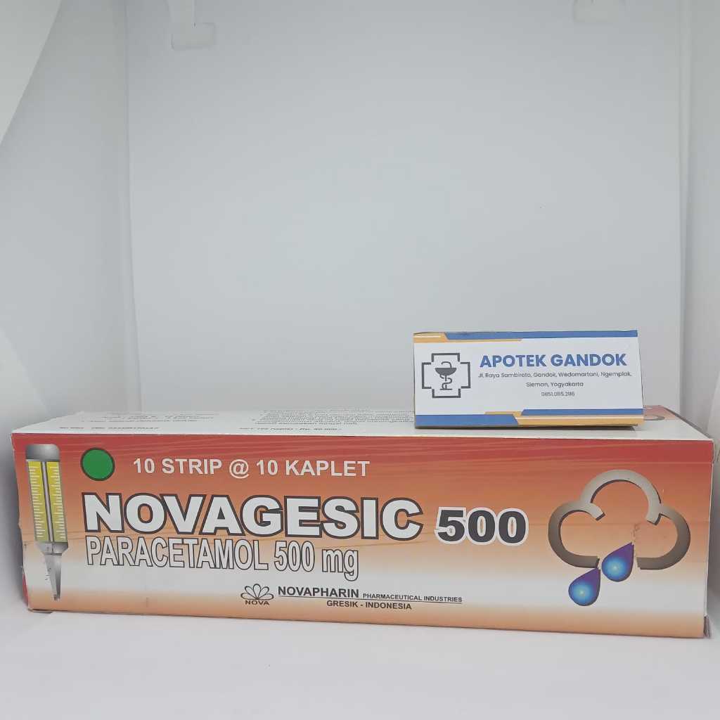 Jual Novagesic tablet Obat Demam, Penurun Panas, Sakit Kepala, dan ...