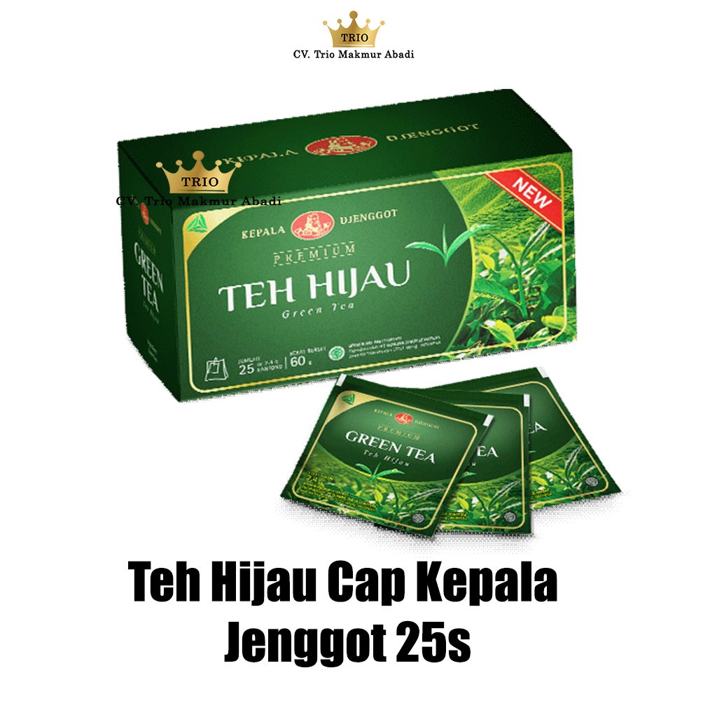 Jual Teh Hijau Cap Kepala Jenggot 25s | Shopee Indonesia