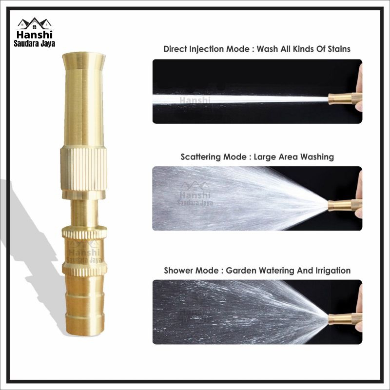Jual Kepala Semprotan Air Lurus Kuningan Nozzle Spray | Shopee Indonesia