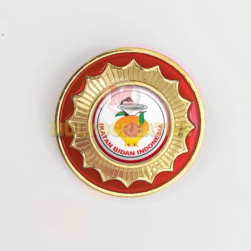 Jual Pin IBI Pin Bros Bendera Ikatan Bidan Indonesia Model Premium ...