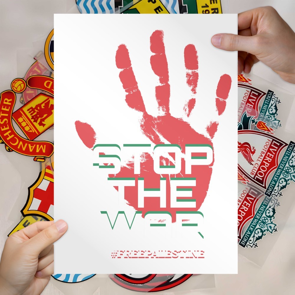 Jual Sablon Print DTF Digital Palestina Stop The War Free Palestine ...