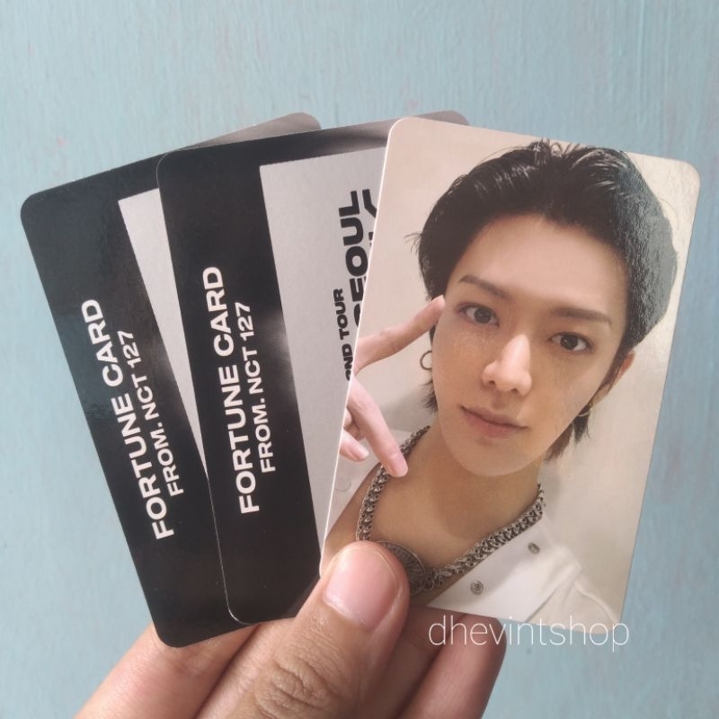 Jual OFFICIAL NCT 127 FORTUNE CARD YUTA SELCA SET PC PHOTOCARD | Shopee ...