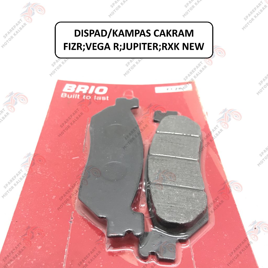 Jual ( 10 pcs ) Kampas Rem Cakram / Dispad Motor FORCE ONE ZR ( F1ZR ...