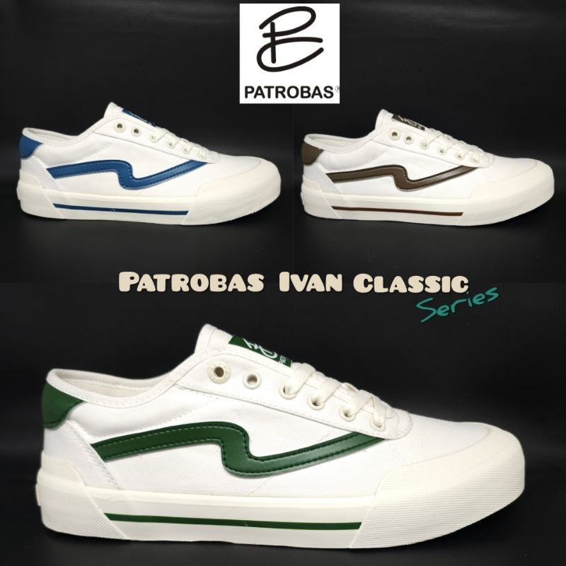 Jual NEW Sepatu PATROBAS IVAN CLASSIC Series (Original) | Shopee Indonesia