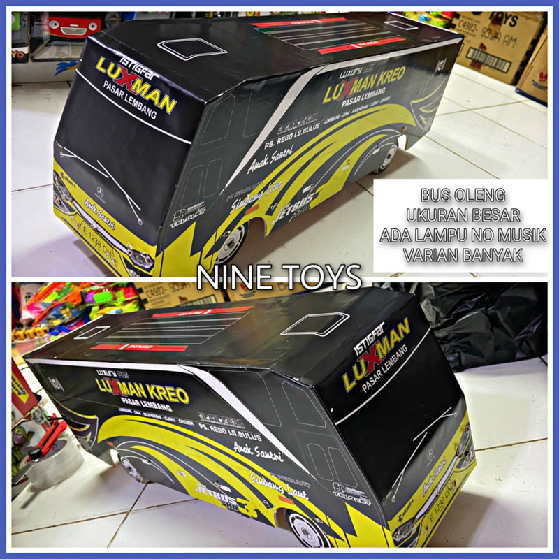 Jual BUS OLENG MAINAN BUS BASURI JETBUS BIS MANIA MOBIL BUS AKAP ...