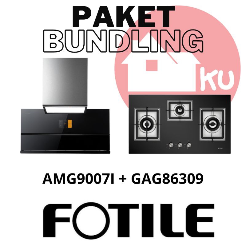Jual PAKET PROMO FOTILE COOKER HOOD DAN KOMPOR TANAM AMG9007-i ...