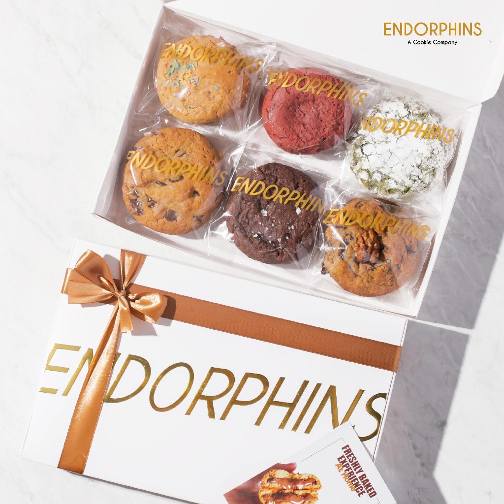 Jual Endorphins' Hampers Package - Box of 12 Cookies | Shopee Indonesia