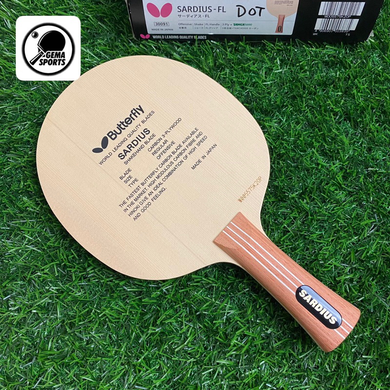 Jual kayu bet bat tenis meja pingpong Butterfly Sardius | Shopee Indonesia