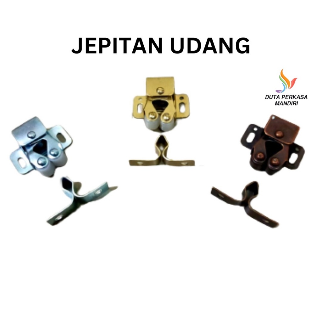 Jual DPM - Jepitan Udang Pintu Lemari Grendel Jepit Rolles Catches ...