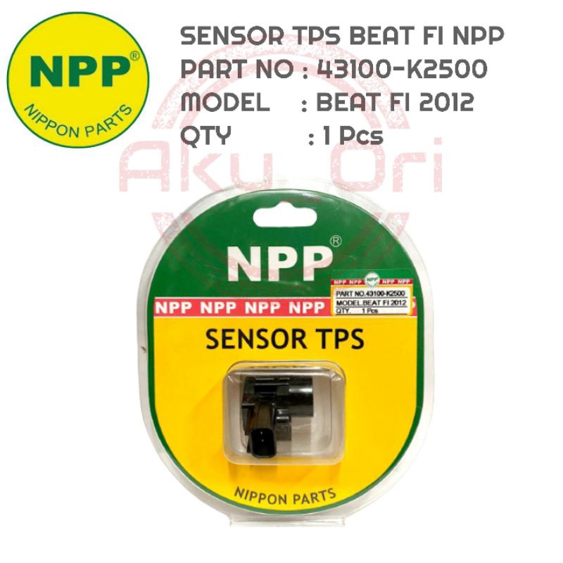 Jual SENSOR TPS BEAT FI (K25) NPP sensor gas throtle beat esp scoopy fi ...
