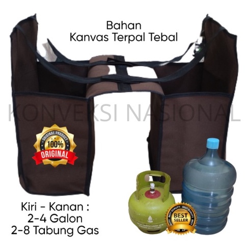 Jual Model Terkini.. [NASIONAL] Tas Motor Kurir Kanvas Terpal Muatan ...