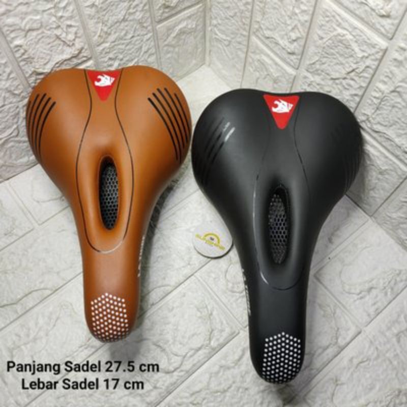 Jual Sadel lubang sadle vintage warna empuk besar Saddle La Tigre MTB ...