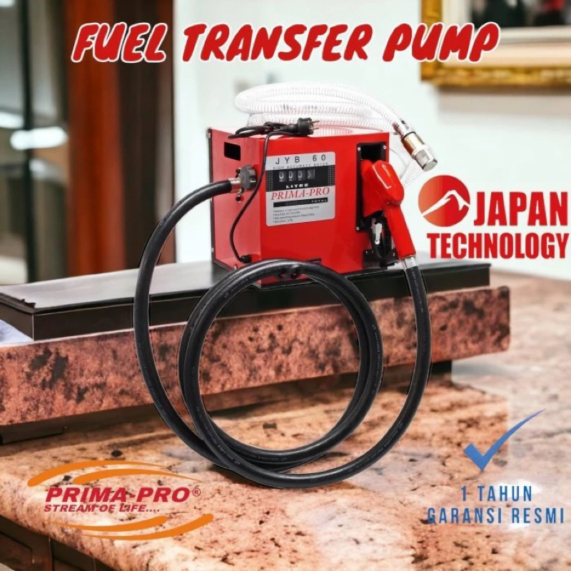 Jual Pompa fuel pump analog Pompa transfer solar Flowmeter ac 220v ...