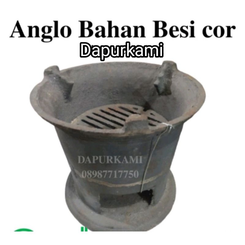 Jual Anglo Besi Tungku Besi Cor 26cm 28cm 30cm | Shopee Indonesia