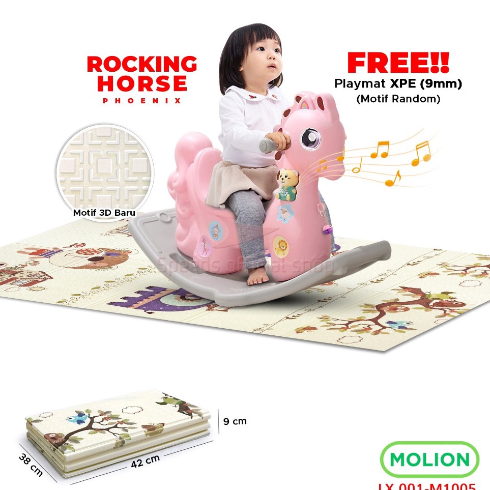 Jual Harga Miringl2L6x Mainan Anak Kuda Kudaan Mainan Kuda Rocking ...