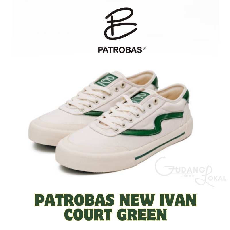 Jual PATROBAS New Ivan Court Green Original | Shopee Indonesia