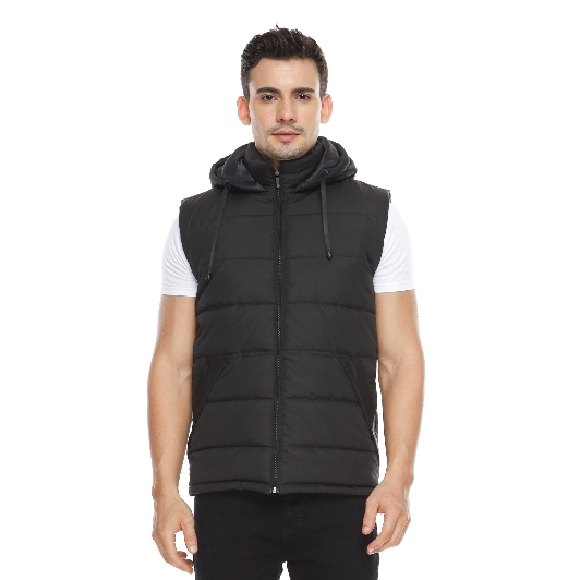 Jual Brillant - Pizzly Rompi Hoodie Hitam Pria Dewasa Polos 1 Warna ...