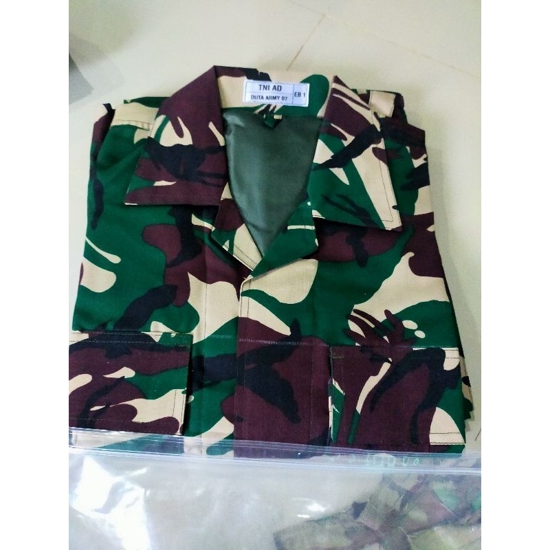 Jual baju pdl TNI premium Duta Army 07 | Shopee Indonesia