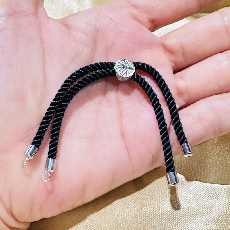 Jual Gelang serut kait tali ulir silver | Shopee Indonesia