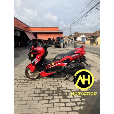 Jual PAKET FULLBODY NEW YAMAHA NMAX PREDATOR PERPADUAN WARNA MERAH DAN ...
