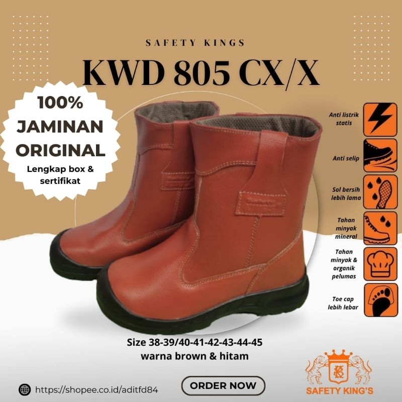 Jual Sepatu Safety Kings KWD 805 CX / X 100% Asli | Shopee Indonesia