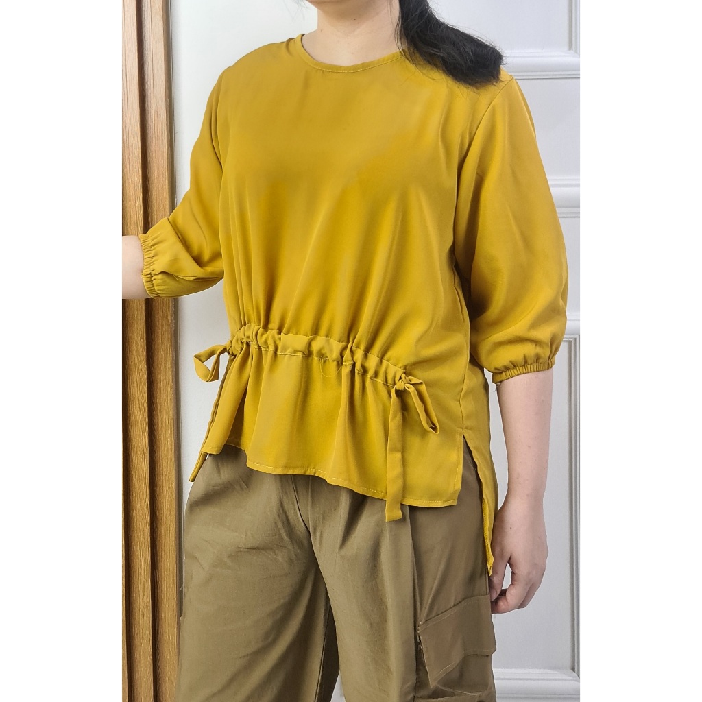 Jual LVL - Blouse Wanita Dave Atasan Jumbo Cewek Baju Fashion Blus ...