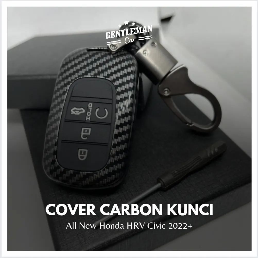 Jual Cover Carbon Case Smart Key Casing Kunci Smartkey All New Honda ...