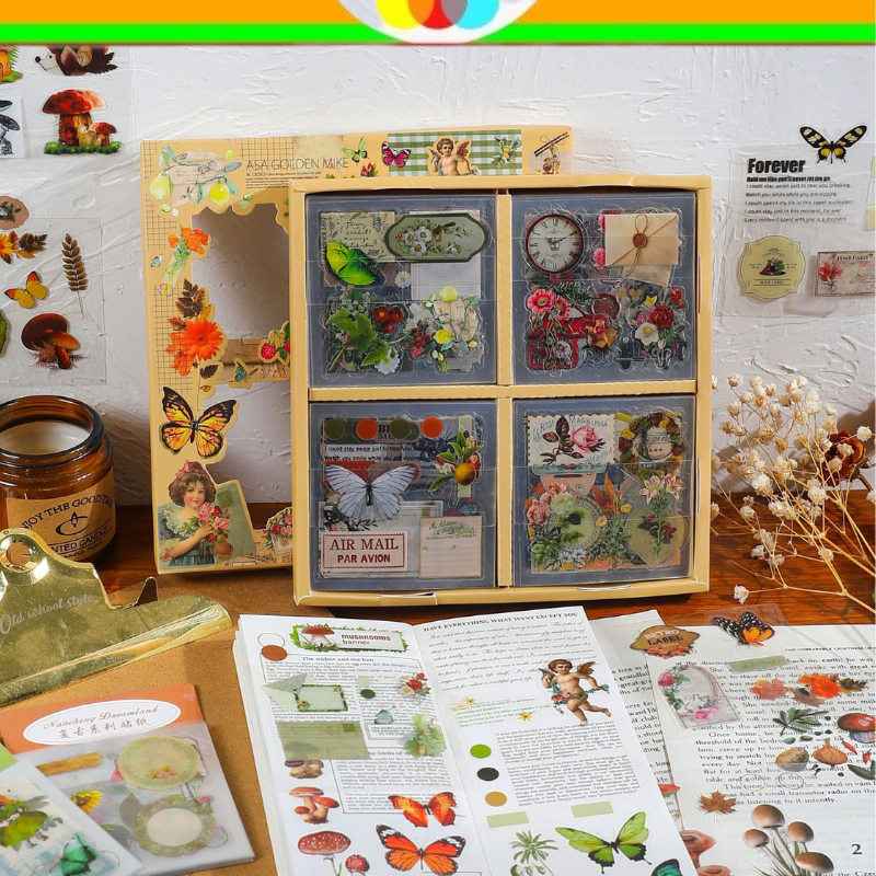Jual STIKER VINTAGE PET MOTIF RETRO CLASSIC VINTAGE COCOK UNTUK ...