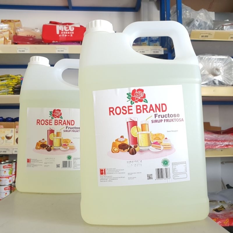 Jual Gula Cair RoseBrand 5Kg / Sirup Fruktosa Rose Brand 5Kg | Shopee ...