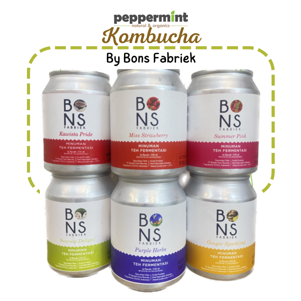 Jual Bons Fabriek Kombucha Tea (250 ml) / Teh Kombucha | Shopee Indonesia