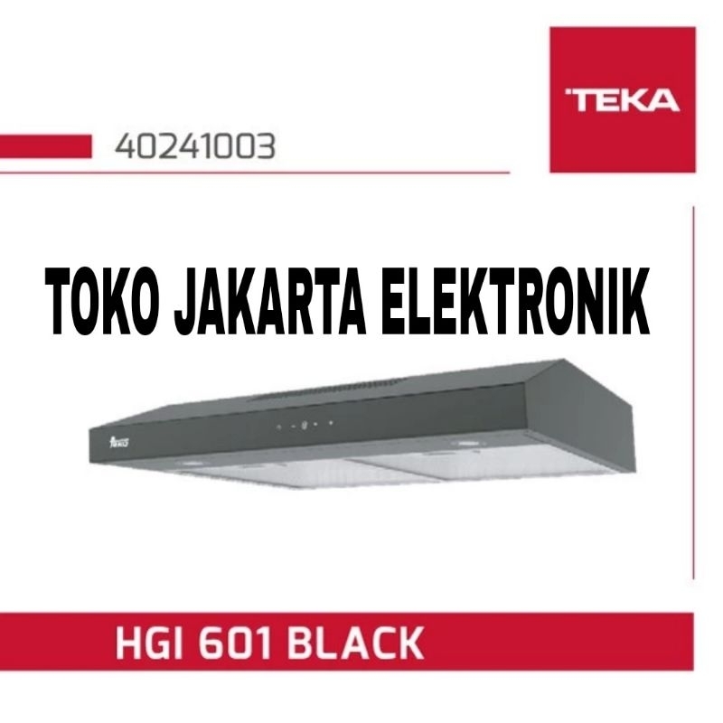 Jual TEKA COOKER HOOD SLIM HOOD 60CM HGI601 BLACK | Shopee Indonesia