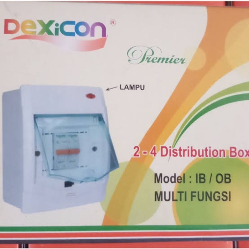 Jual Box MCB 2-4 Group Dexicon | Shopee Indonesia