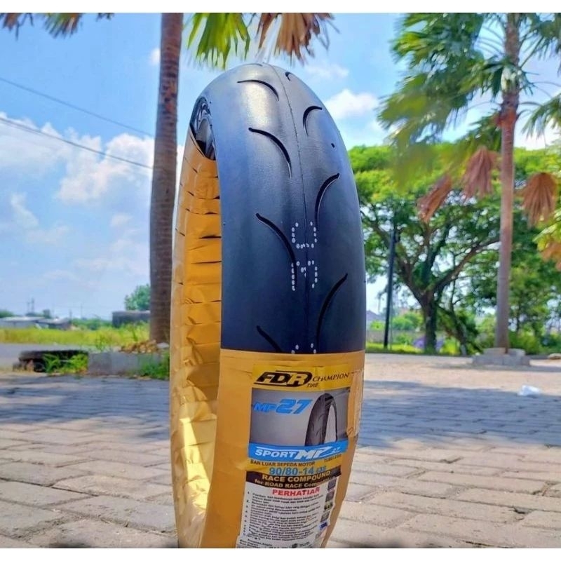 Jual Ban FDR 90/80 14 SPORT MP 27 Tubeless Soft Compound Original Free ...