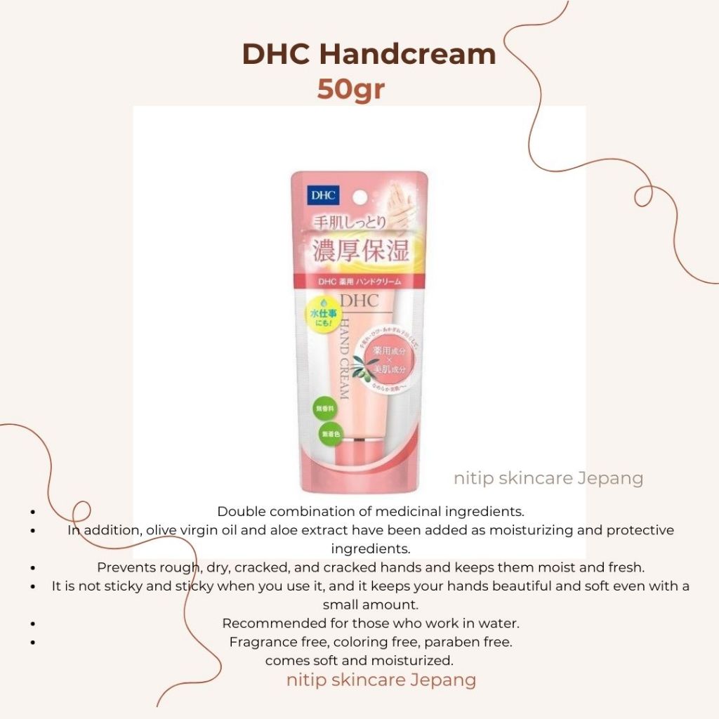 Jual DHC HANDCREAM ORIGINAL JAPAN | Shopee Indonesia