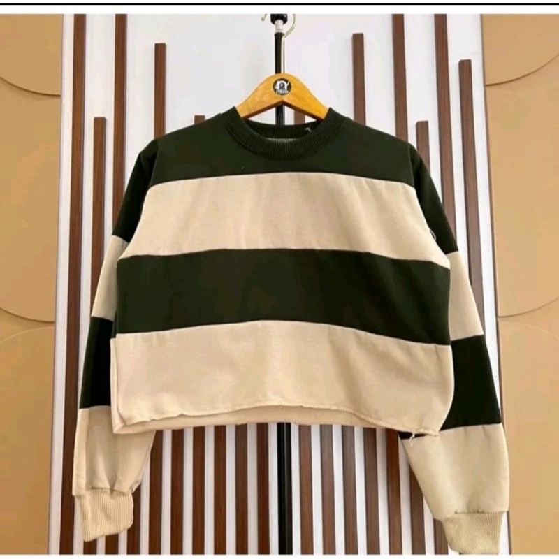 Jual switer crop | Shopee Indonesia