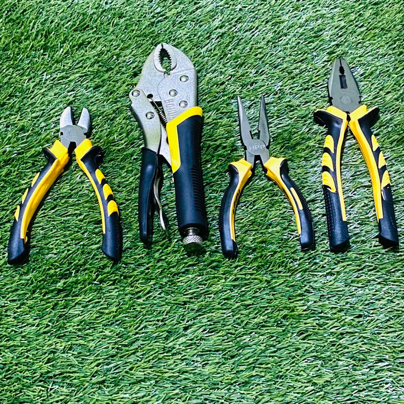 Jual Paket Tang Set 4 Pcs - Tang Buaya Tang kombinasi Tang Lancip Tang ...