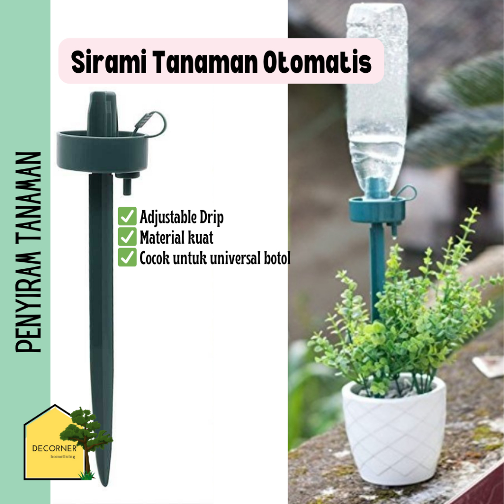 Jual Dripper Penyiram Tanaman Otomatis Untuk Irigasi Sambungan Botol ...