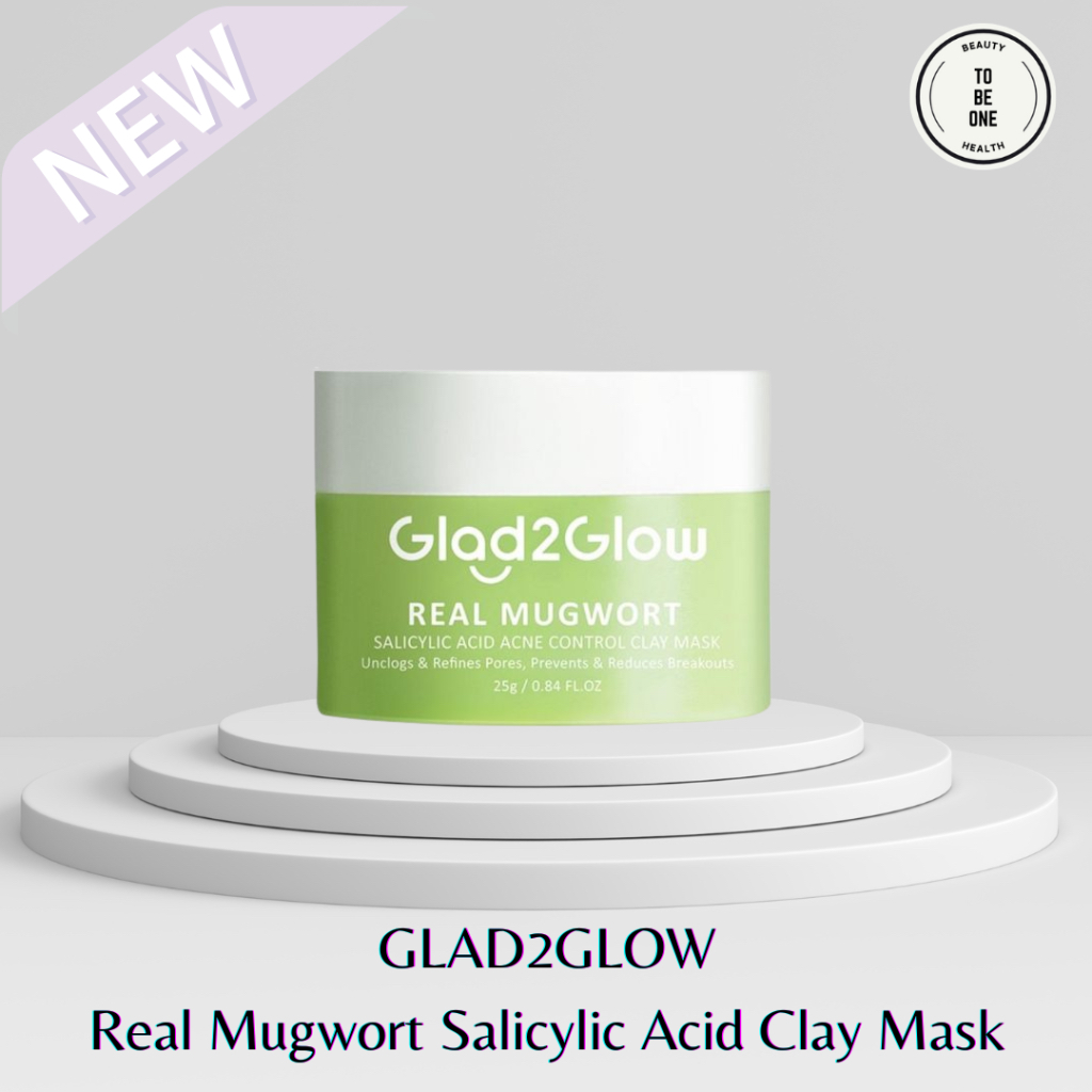Jual GLAD2GLOW Real Mugwort Clay Mask Salicylic Acid Anti Pores&Acne Jerawat Komedo Cleansing ...