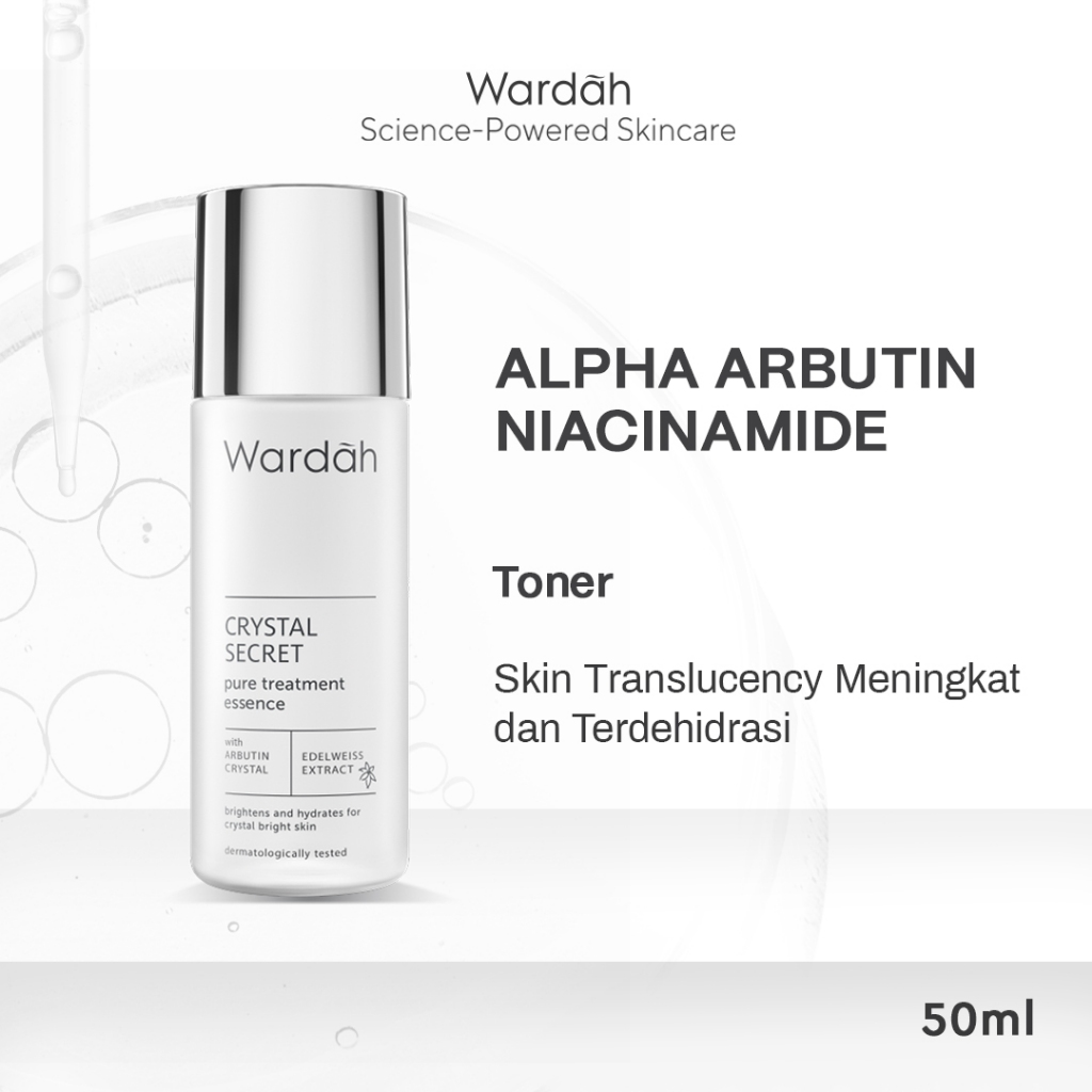Jual Wardah Crystal Secret Pure Treatment Essence 100Ml | Shopee Indonesia