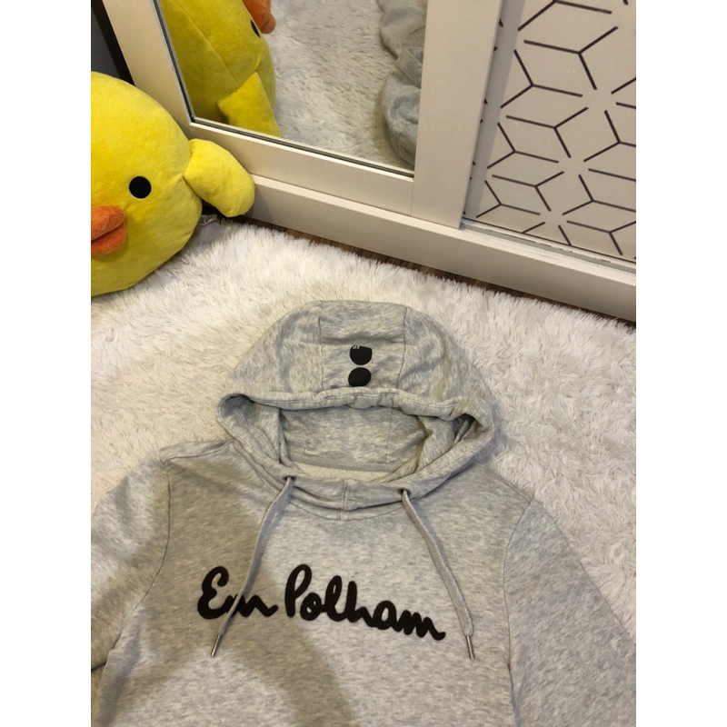 Jual Hoodie Abu Em Polham | Shopee Indonesia