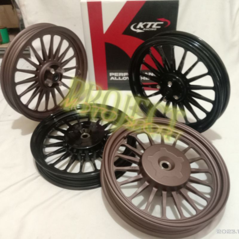 Jual VELG VARIO 110/BEAT/VELG VARIO 125/150 KTC RACING BRAND NEW REBEL ...