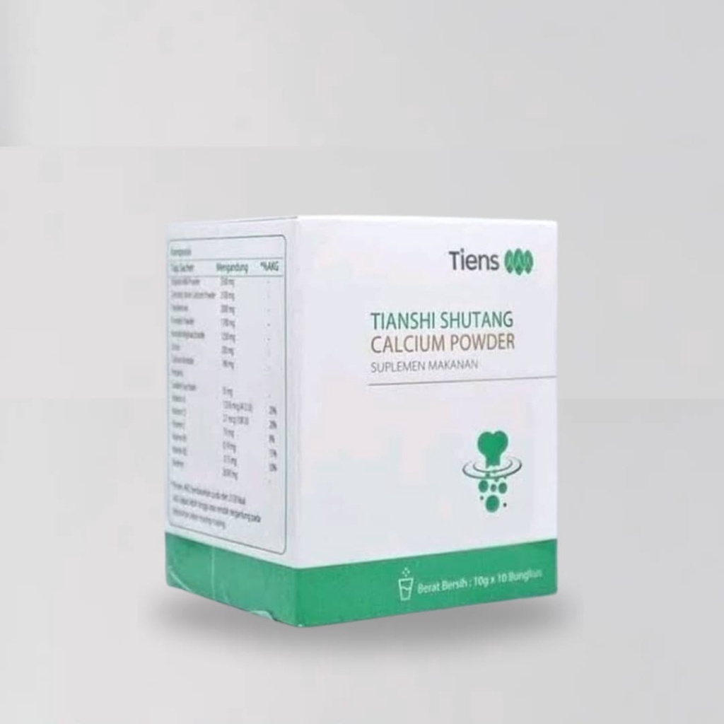 Jual Tiens Shutang | Tianshi Shutang Calcium 1 Box Isi 10 Sachet Untuk ...