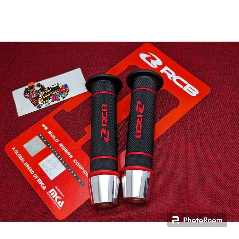 Jual HAND GRIP SARUNG GAS RCB HG55 ORIGINAL + JALU STANG CHROME MODEL ...