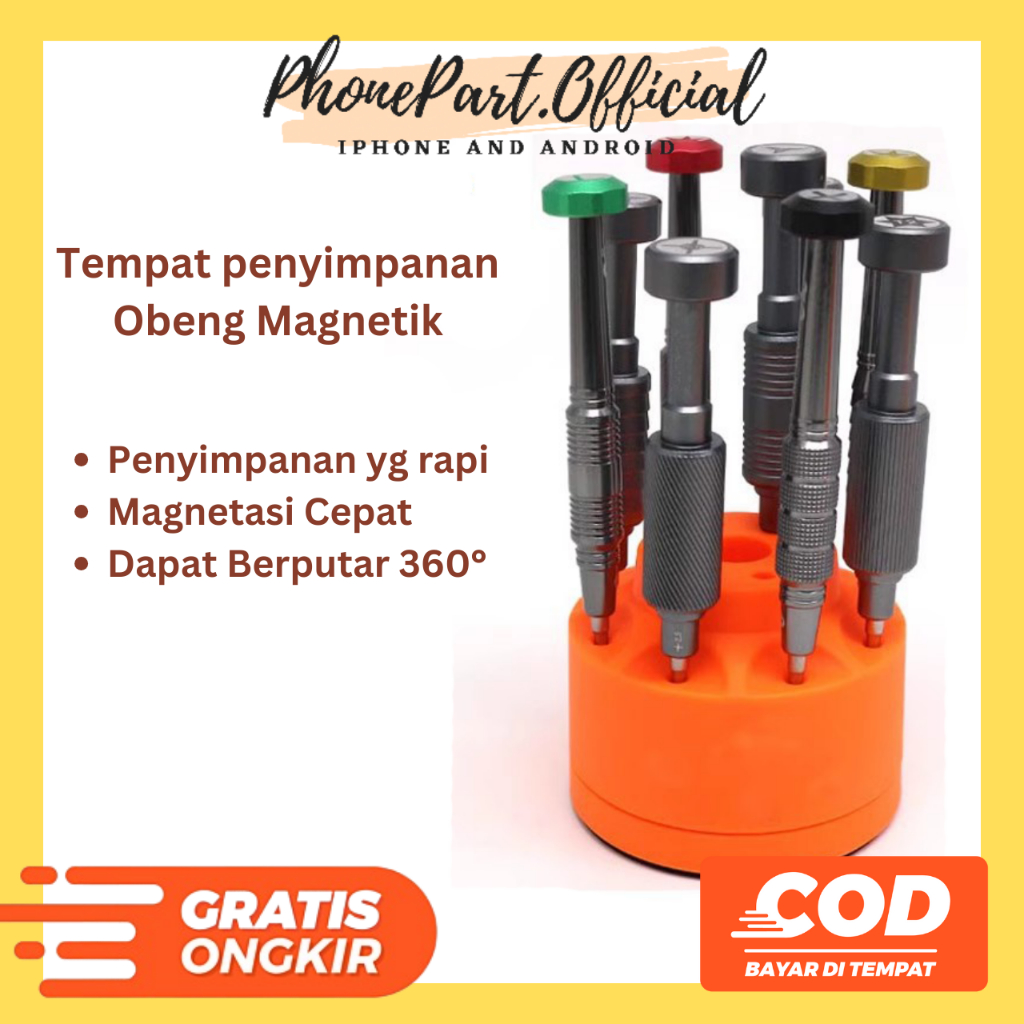 Jual Tempat Obeng Rak Pinset Magnetasi Screwdriver Holder Tool Box ...