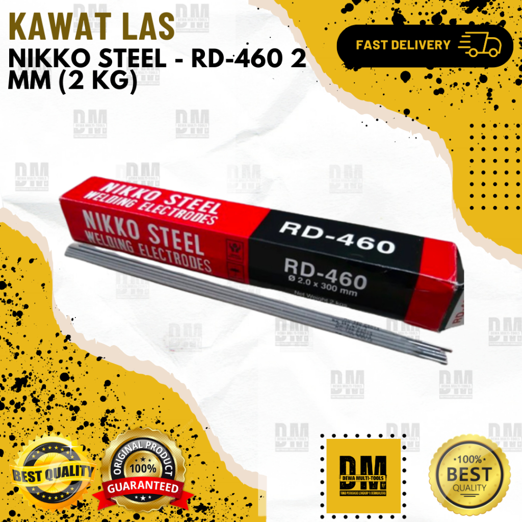 Jual Kawat Las NIKKO STEEL RD-460 2 mm (2 KG) Welding Wire Las Elektroda | Shopee Indonesia