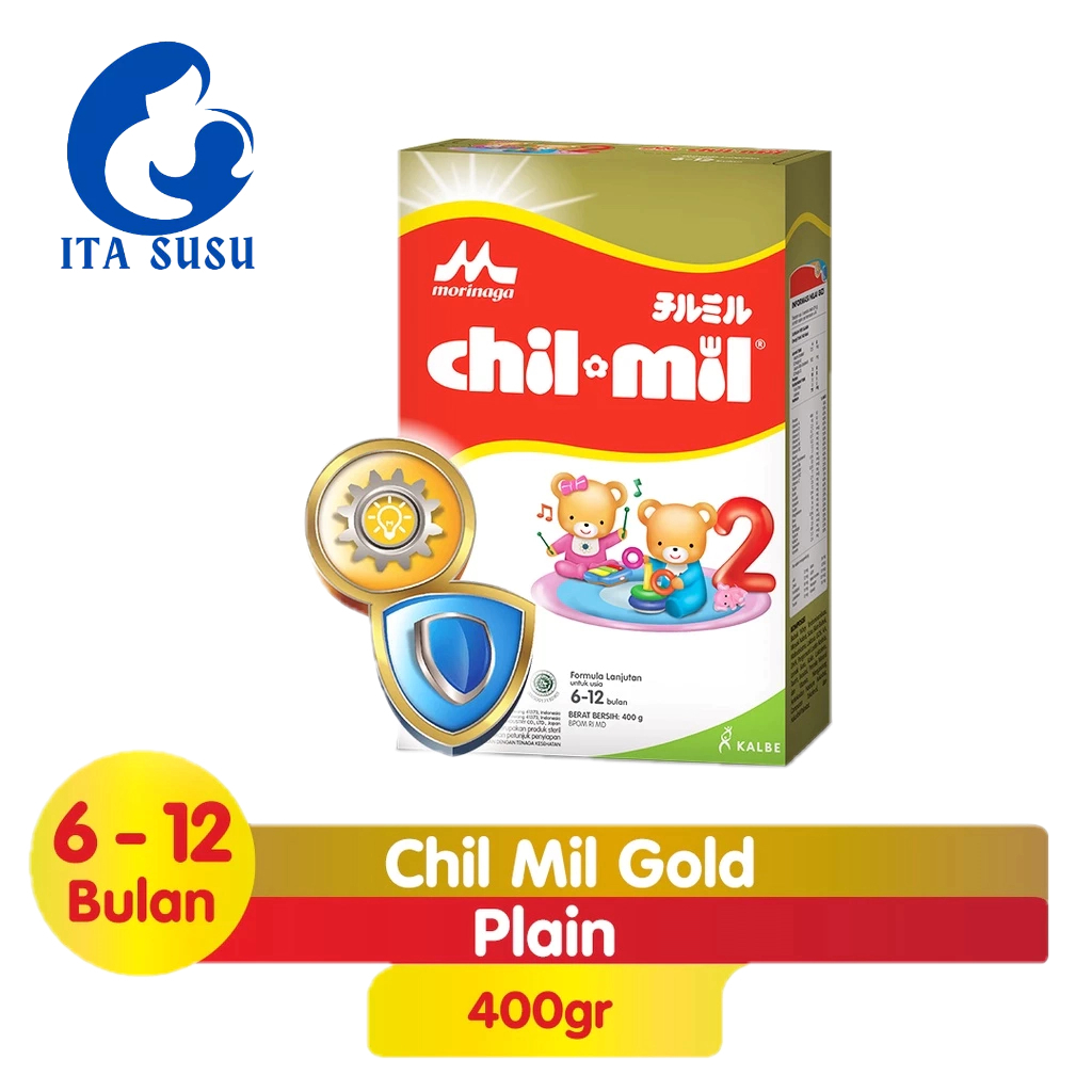 Jual Morinaga Chil Mil Gold 2 400 gr Susu Formula Bayi Usia 6-12 Bulan ...